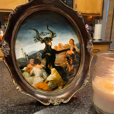 Albert Joseph Penot the Bat-woman 1890 Vintage Painting Gift Idea ...