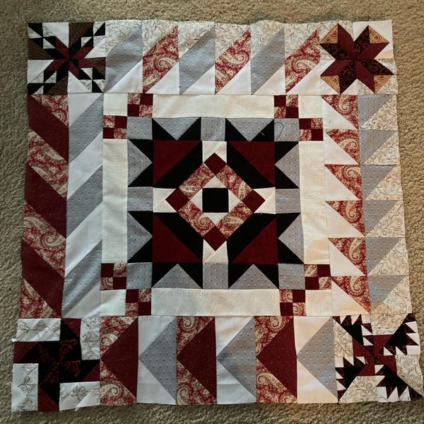 Simplish Queen Quilt Pattern, PDF Pattern, Precut Pattern, Jelly Roll ...
