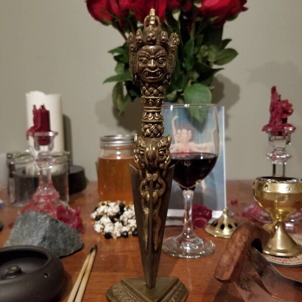 Hand Made , Best Quality , 3 Metal Triple Face Phurba , the Kilaya or ...