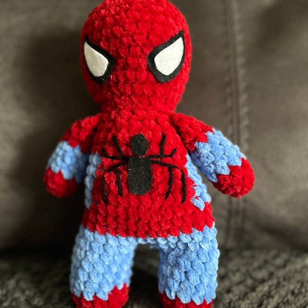Spider Man Amigurumi Crochet Pattern. - Etsy