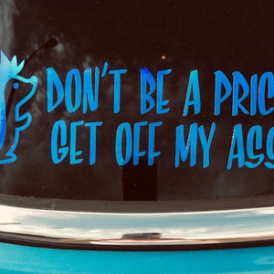 CUSTOM TEXT 42 Windshield BROW Vinyl Decal Sticker - Etsy