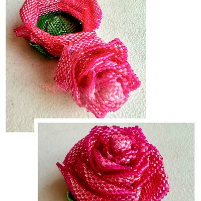 Rose Beaded Box Pattern / Tutorial - Etsy