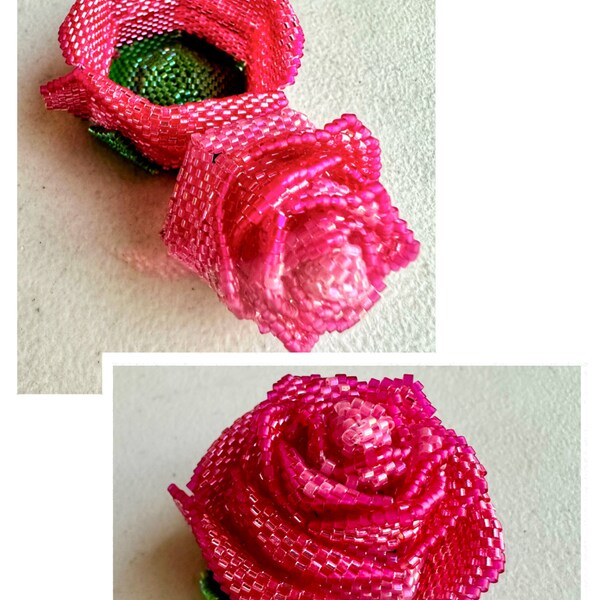 Superduo Faberge Egg Beaded Box Pattern. PDF Tutorial for Experienced Beaders, by Katie Dean ...