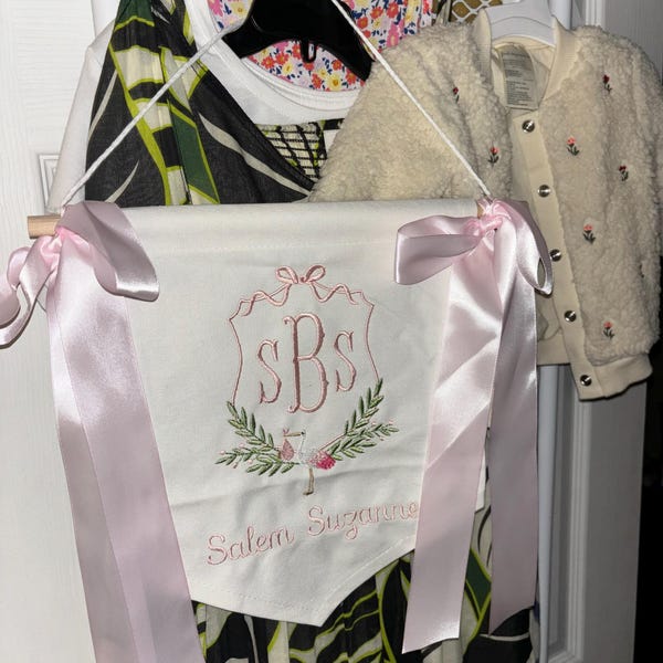 Custom Baby Banner, Welcome Banner, Hospital Door Sign, Baby Shower ...