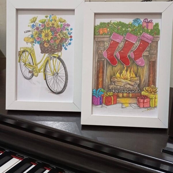 20 Magical Fantasy Coloring Book Pages for Kids Adults, Fairytale Magic ...