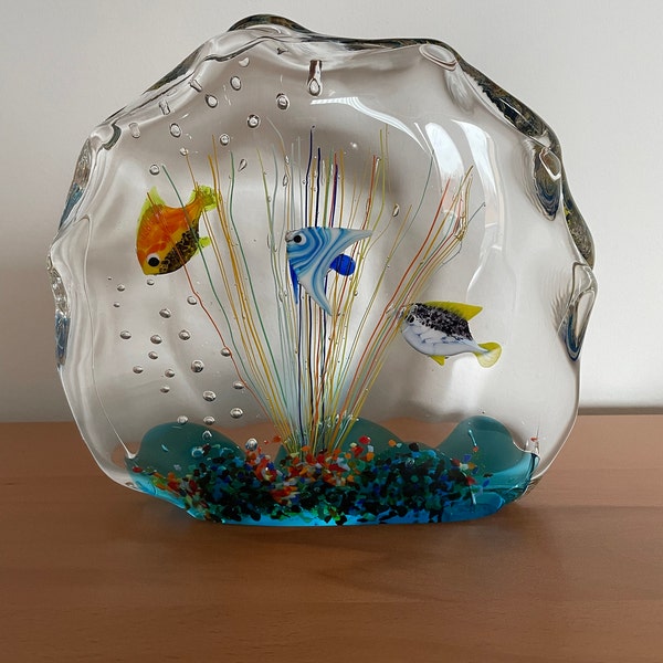 Crystal Clear Coral Reef Aquarium - Etsy