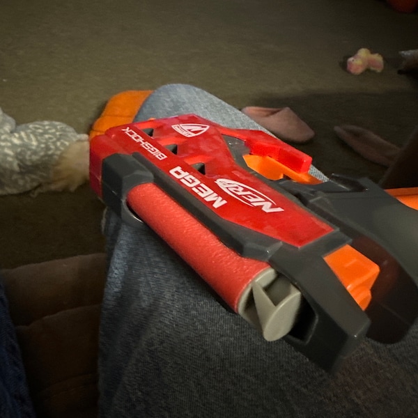 Maliang Extended Hades Barrel Top Rail 3D Printed for Nerf Hammershot ...