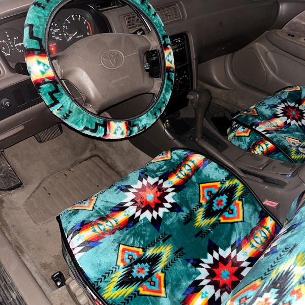 Native American Style Design Super Soft Plush Reversible Full Size ...