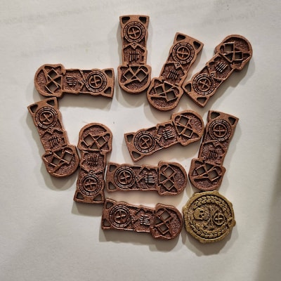 Geocache Swag Tiki Tokens - Etsy