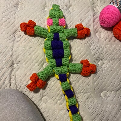 90s Bead Lizard Pattern - Etsy