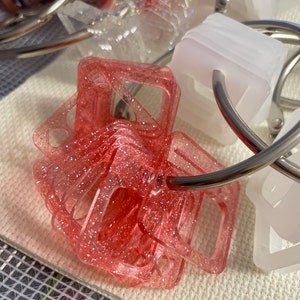 ACRYLIC Thread Drops Floss Drops Organiser Drop for Cross Stitch ...