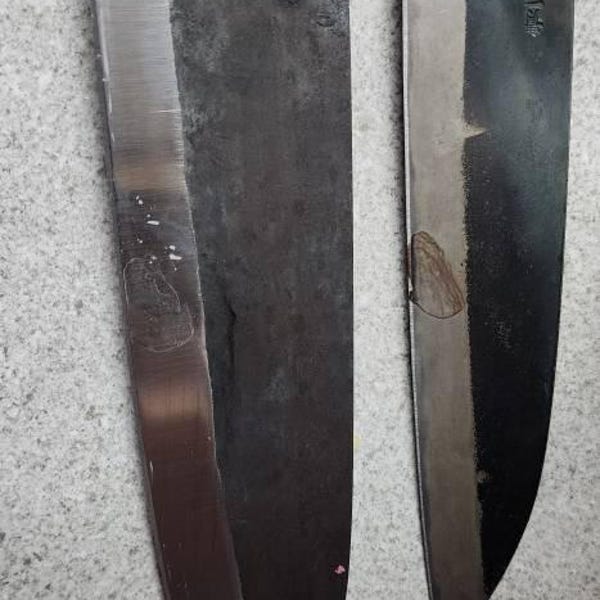 Hand Forged Damascus Steel Fillet Knife With Epoxy Resin Handle ...