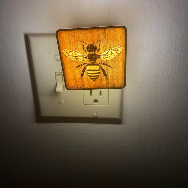 The Bee Night Light - Garden, Insect, Bug, Bugs Lantern - Etsy