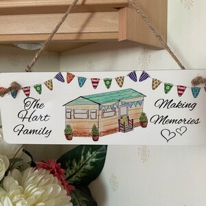 Campervan Sign, Motorhome Happy Home, Campervan Gift, Caravan ...