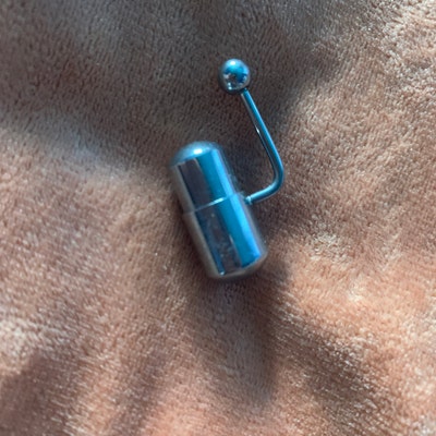 Clitorial Clit Hood Bar VCH Vertical Rose Gold Yellow Gold Multi Color ...