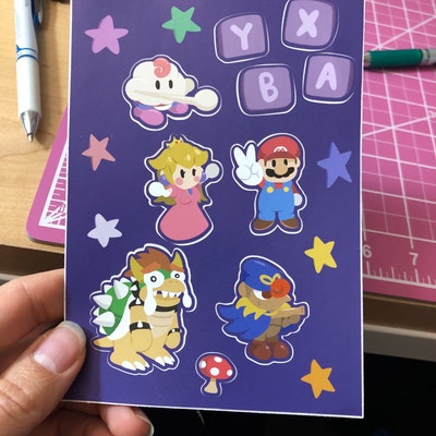 FF6 Character Sprites Vinyl Sticker Sheet - Etsy