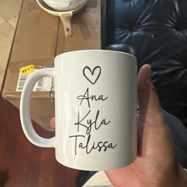 Custom Mama Mug, Personalized Mama Mug, Mama Mug With Kid Names, Mug ...