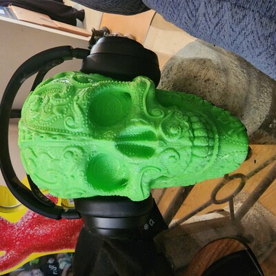 Large Deluxe Human Skull Headphone Stand , Headphone Holder , Room ...