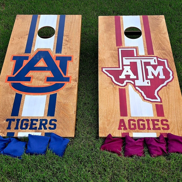 Custom College Cornhole Boards, Custom Cornhole Boards, College ...