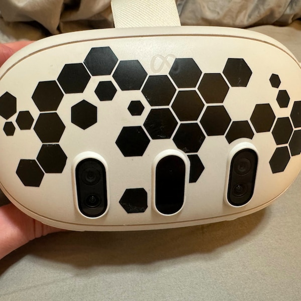Hexagon Vinyl Sticker for Meta Quest 3: Full Coverage Skin - Etsy UK