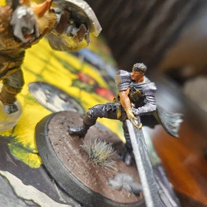 Hand Painted Werewolf Miniature for Dungeons and Dragons and Other ...