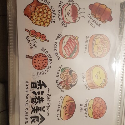 Hong Kong Dim Sum Word Book - Etsy