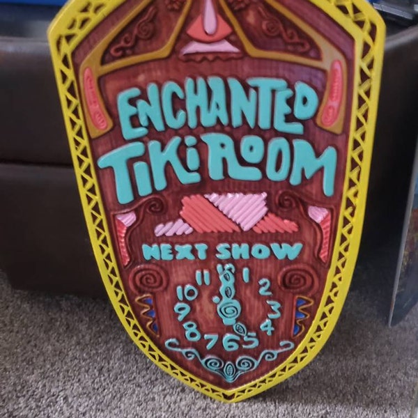 Enchanted Tiki Room Next Show Sign - Etsy