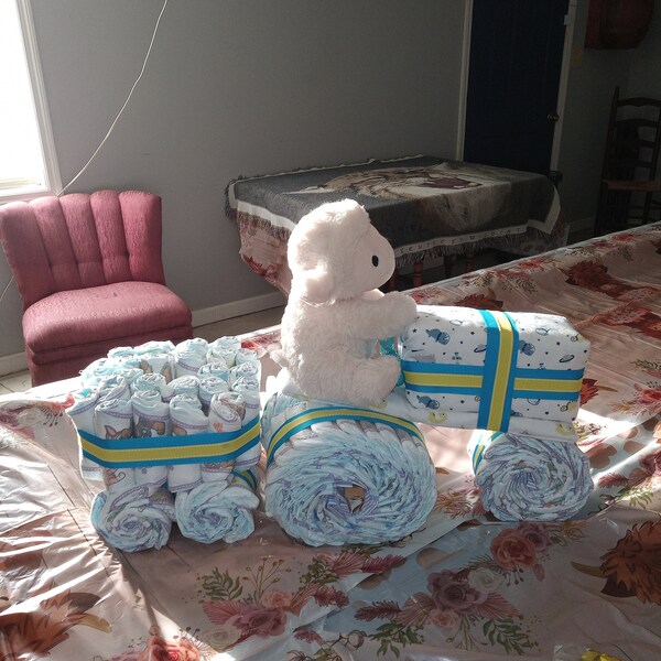 Ship Diaper Cake - Etsy