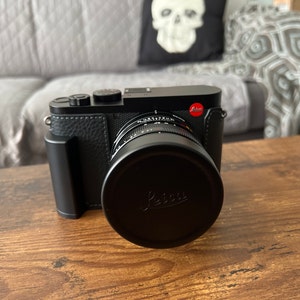 LIM'S Genuine Italy Leather Camera Half Case & Dovetail Plate for Sony ...