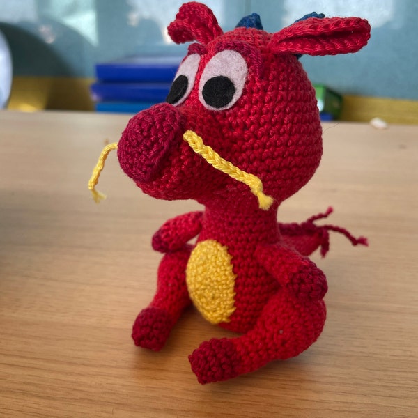 Mushu Crochet Pattern - Etsy