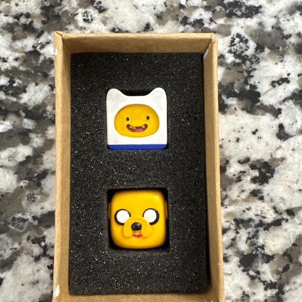 Adventure Time Artisan Keycap: Finn, Jake, BMO - Anime Mechanical ...
