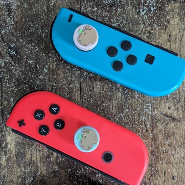 4PCS Thumb Grip Caps Capybara | Switch NS | Switch OLED | Switch Lite ...