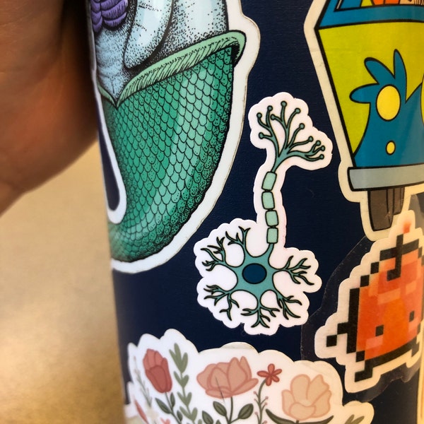 Structural Neurons Sticker Pack | Psychology | Waterproof Decal ...