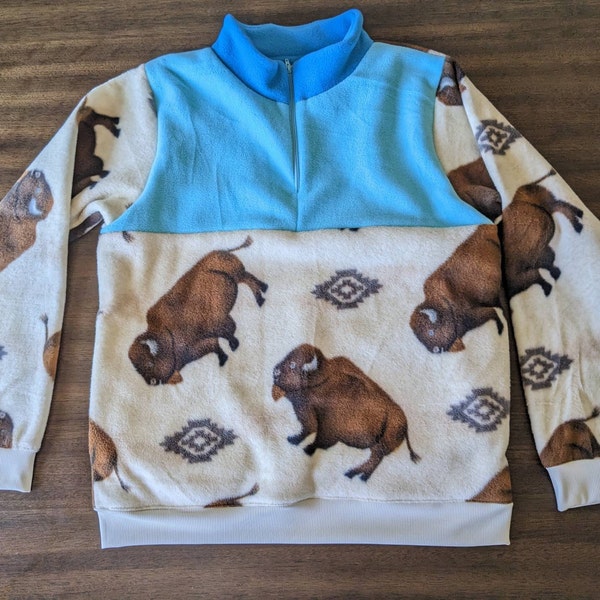 Sara Quarter-zip Pullover PDF Sewing Pattern and Tutorial, Sizes 0-24 ...