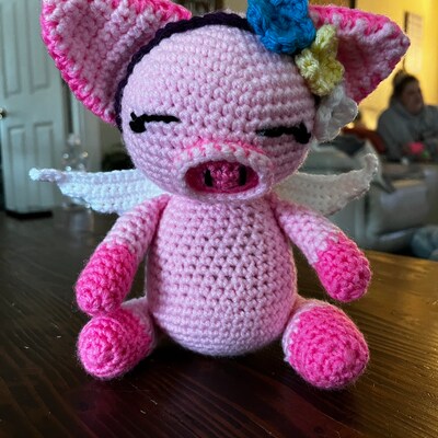 Amigurumi Crochet Pattern Pippa the Pig Angel ENGLISH ONLY - Etsy