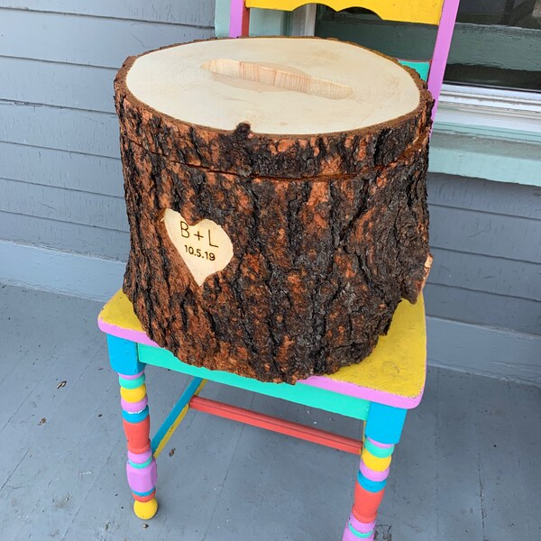 Rustic Woodsy Pine Log Pillar Candle 7" Tall for Tea Lights ...