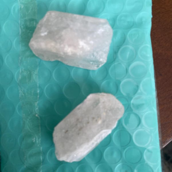 Mini Milky Quartz Spheres, Small Clear Quartz Spheres, Tumbles Tumbled ...