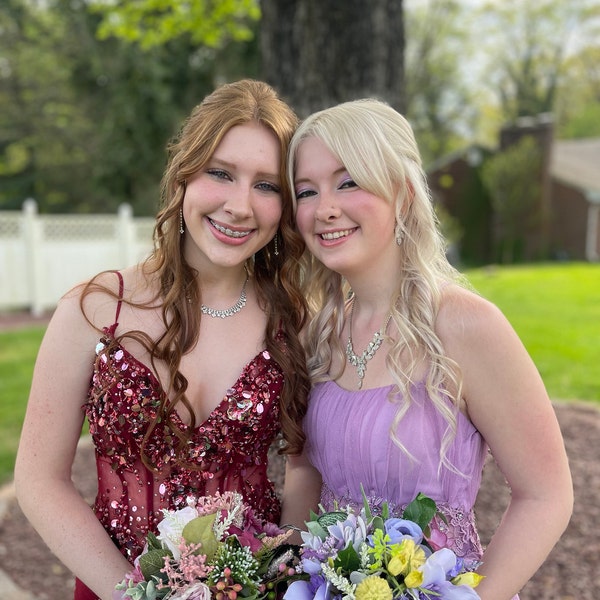 Made to Order-example Only | Hot Pink Brooch Bouquets Package |fabric ...