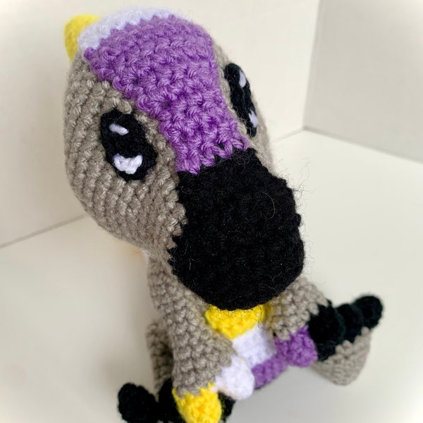 Parasalphosaurus, Dinosaur Crochet Pattern, Crochet Pattern, Crochet ...