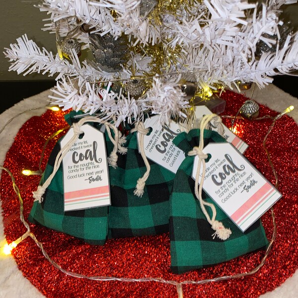 Bag of Coal Christmas Gag Gift/stocking Stuffer - Etsy