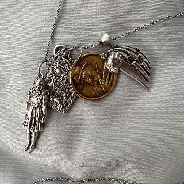 Child's Play 2 Chuck Voodoo Ritual Knife Silver Necklace - Etsy