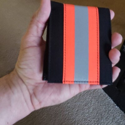 Firefighter Wallet Original Turnout Bunker Fabric Gift Portefeuille ...