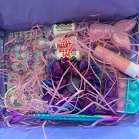 Girls Treat Box Box Little Girls Birthday Box Pamper Box Party Favours ...