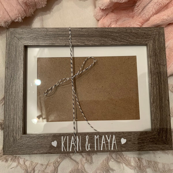 Personalized Names Picture Frame, Best Friends Personalized Frame ...