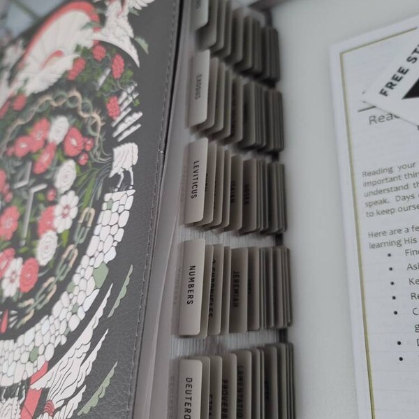 Gray Color Shift Bible Tabs: Laminated, Self Adhesive - Etsy