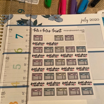 Zoom Meeting Printable Planner Stickers Hand Drawn Stickers, Planner ...