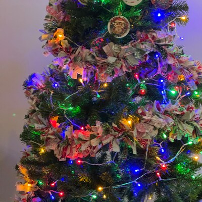 Patriotic Fabric Garland, Americana Garland,fabric Garland, Farmhouse ...