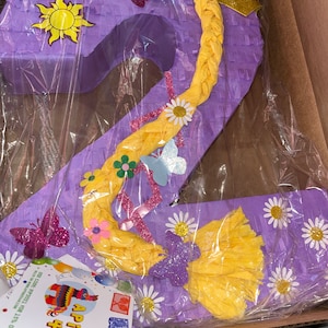 Daisy Number One Pinata for First Birthday Groovy Theme Party, Daisy ...