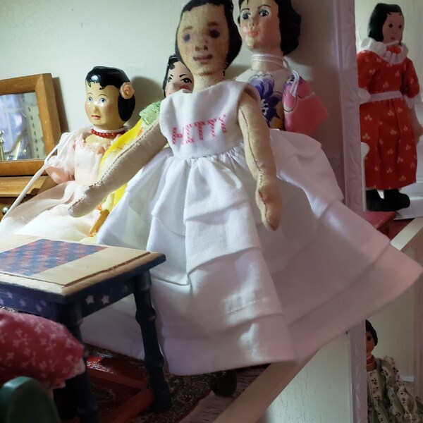 DIGITAL DOWNLOADABLE Sewing Pattern for Hitty & Blythe Dolls | PINTUCK ...