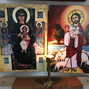 Set of 12 Coptic Icons of Christ's Twelve Disciples - Etsy